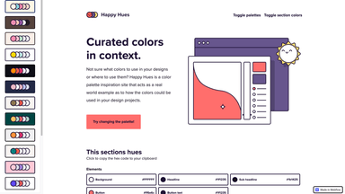 Happy Hues | Dev Tools to simplifying your coding journey