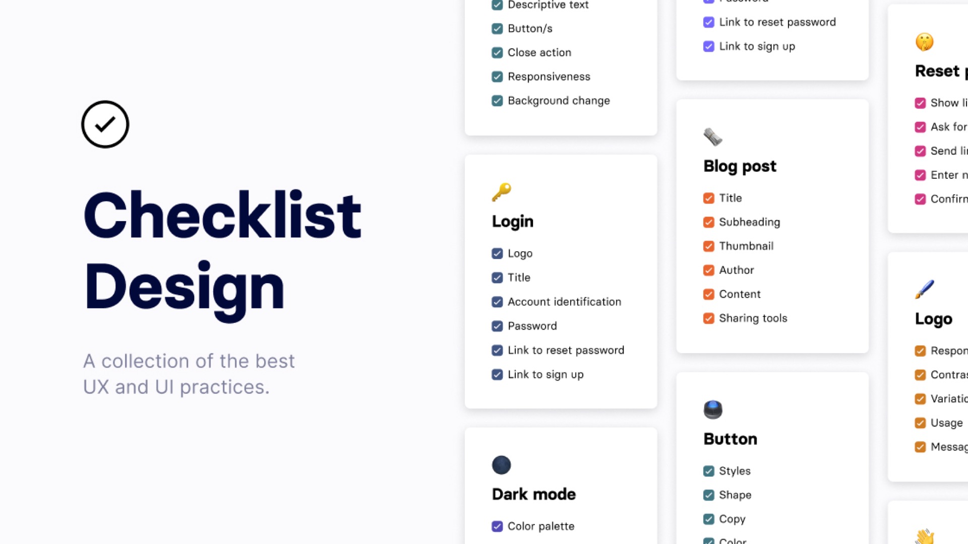 Checklist Design | Dev Tools to simplifying your coding journey
